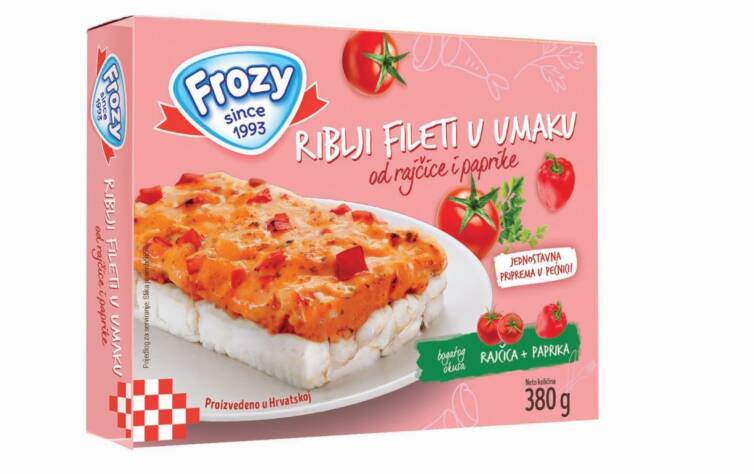 RIBLJI FILETI U UMAKU OD RAJČICE I PAPRIKE - Frozy